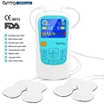 OSITO TENS Unit Muscle Stimulator 25 Modes Rechargeable Electronic ...