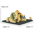 Goirzi 643Pcs Great Pyramid of Giza and Sphinx Egypt Building Set World ...