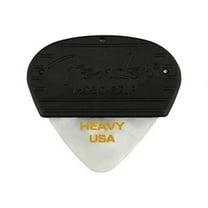 Fender Mojo Grip Heavy Picks, Celluloid 3-Pack - White Moto - Walmart.com
