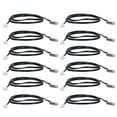 10Pcs NTC Thermistor Temperature Sensor Probe 5x25mm Cylindrical Head ...