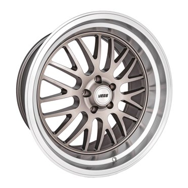 JEGS 681360 Resto-Rod Wheel Size: 18 x 8 Bolt Pattern: 5 x 5.00 Back ...