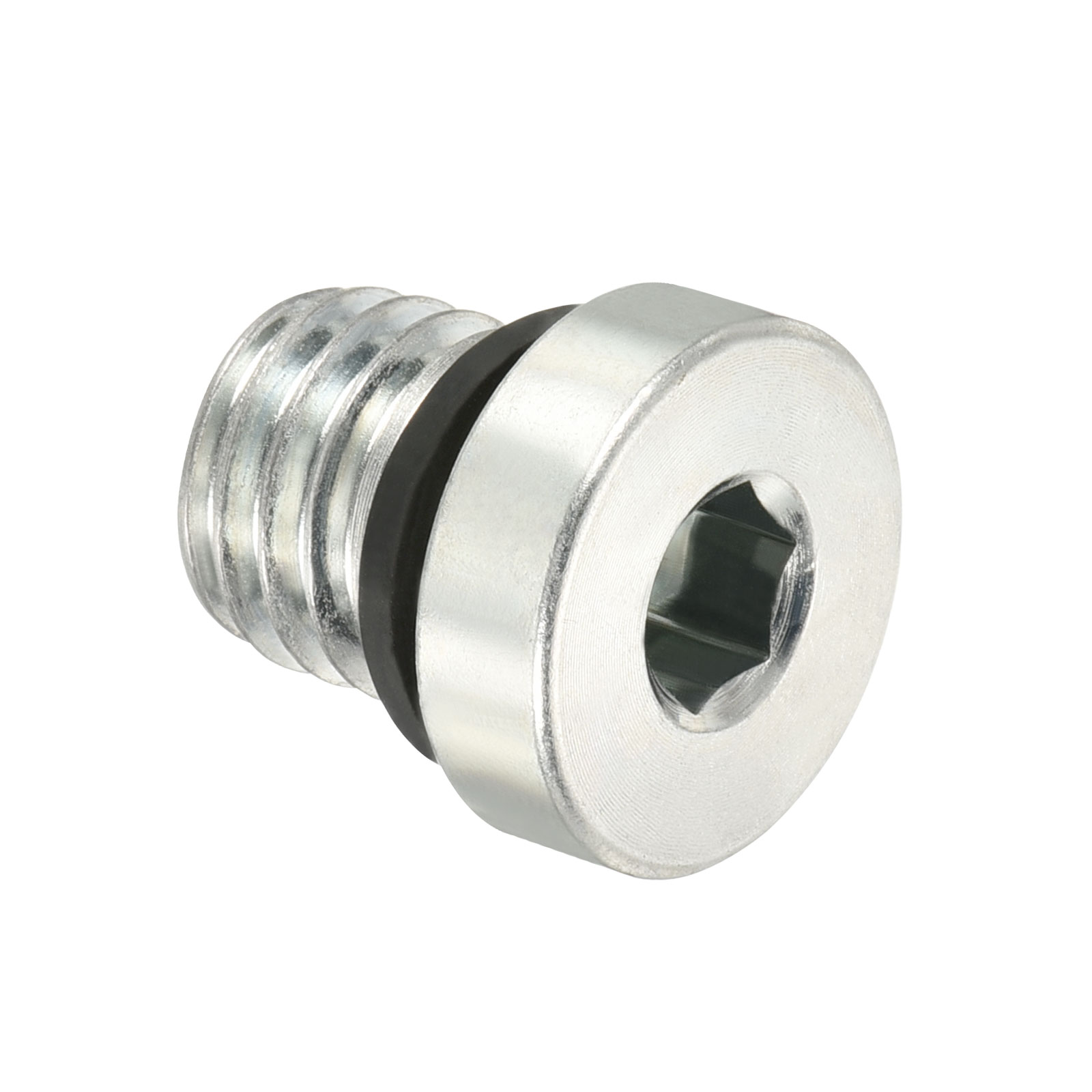 Uxcell M12*1.75 Internal Hex Head Pipe Fitting Plug, Male Thread 45 ...