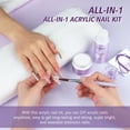 Complete Professional Saviland Acrylic Nail Kit For Home And Beginners