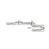 Highpoint Double Locking Bi-Fold Door Hinge Pair - Walmart.com