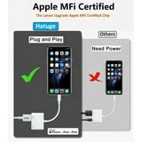 INNOTECHSC USB C to HDMI Adapter, 1080P HD Lightning Cord, Screen ...