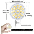 LINYAN-G8 LED Bulb 35W Halogen Bulb Equivalent T4 G8 Bi-Pin Base Non ...