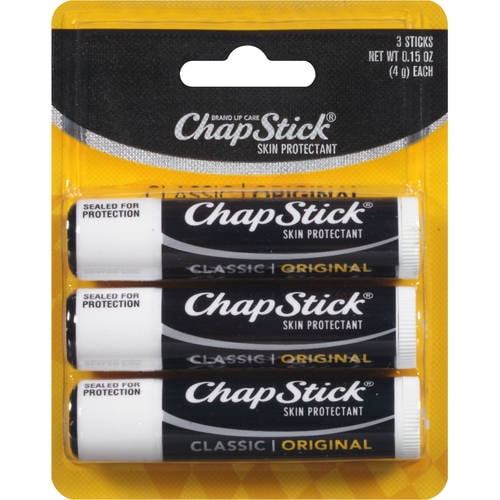 ChapStick Skin Protectant Classic Original - 3 CT - Walmart.com