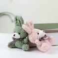 Adorable Bowtie Fluffy Rabbit Toy Easter Toy, Stuffed Animals Plush ...