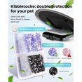 Automatic Feeder for 3 Cats, 6L/25 Cups WiFi Feeder, Anti-Jam System ...