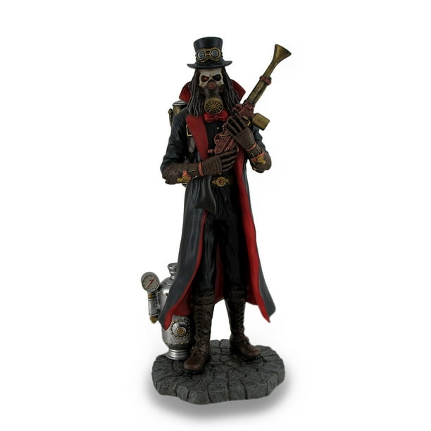Hand Painted Steampunk Grim Reaper Fantasy Statue - Walmart.com