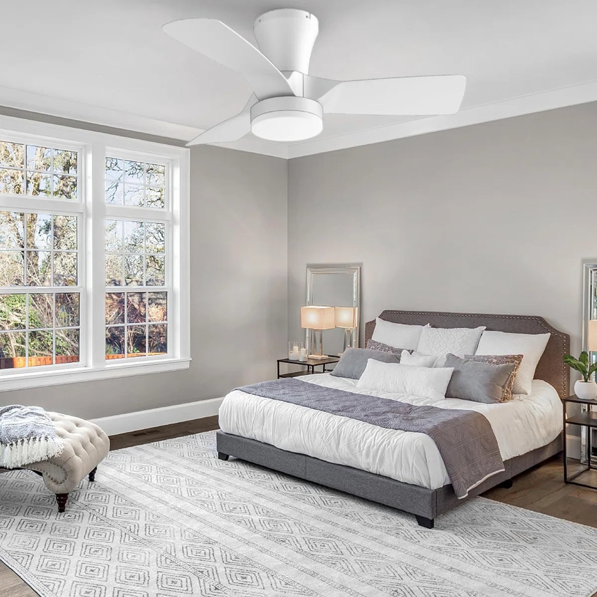 Click here for Toytexx 30-Inch Low Profile Ceiling Fan With Led L... prices