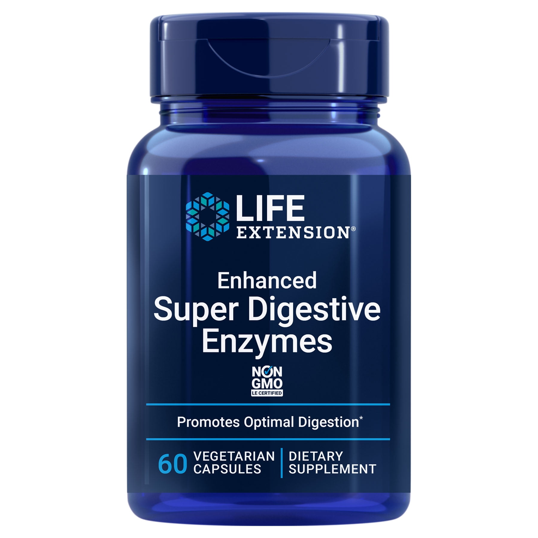 Life Extension Enhanced Super Digestive Enzymes - Supports Digestion ...