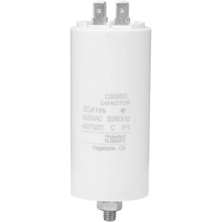 CBB60 450V 50uf Running Capacitor Motor Start Capacitor with Screw Nut ...