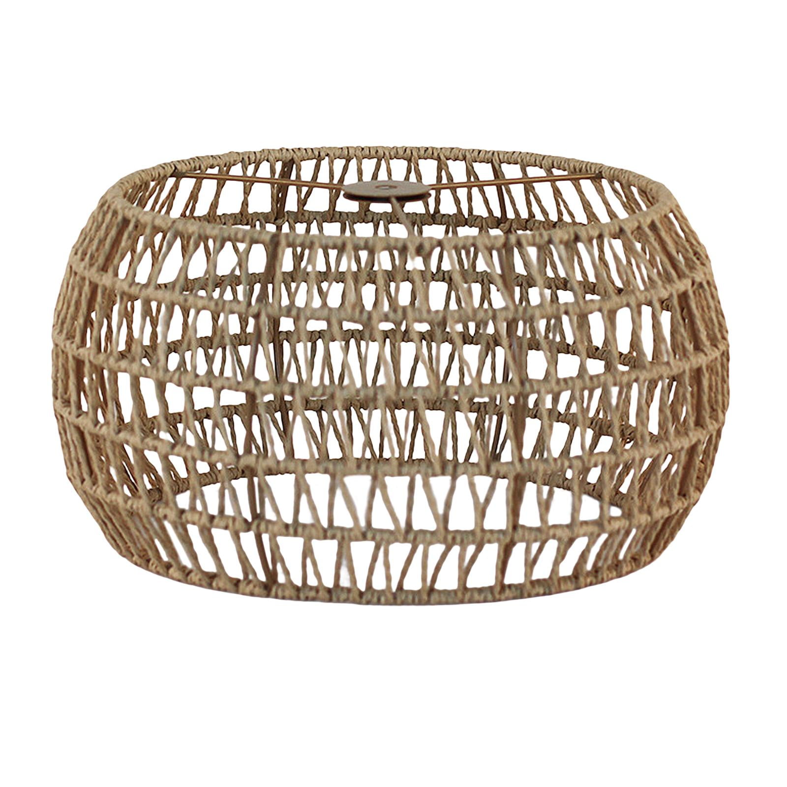 Paper Rope Lamp Shade Replacement Lamp Shade for Hanging Light, Floor ...