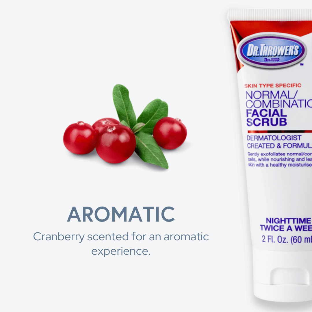 Dr. Thrower’s Facial Scrub for Normal/Combination Skin with Jojoba Oil ...