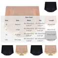 ATOYSOY Reinforced Panel High Waist Boyshort Briefs For Women Elastic ...