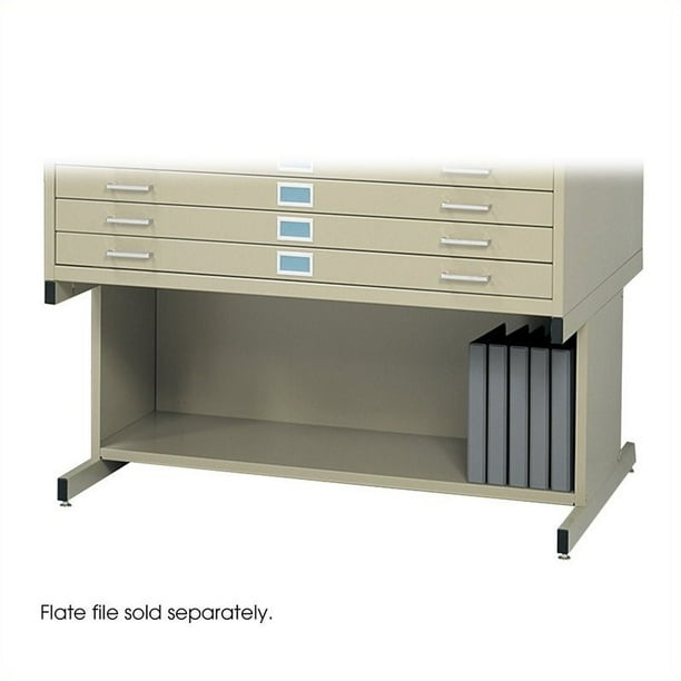 Safco Open 20"H Base for Flat File Cabinet in Tropic Sand - Walmart.ca