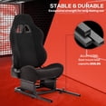 Supllueer Racing Rear Seat Stand with Double Locking Slides Racing Seat ...