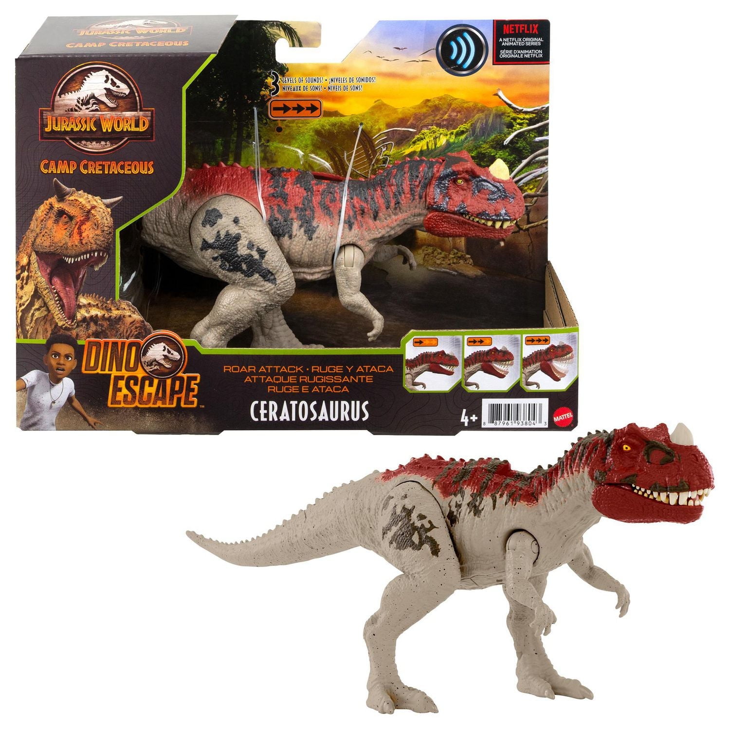 Click here for Jurassic World Camp Cretaceous Roar Attack Ceratos... prices