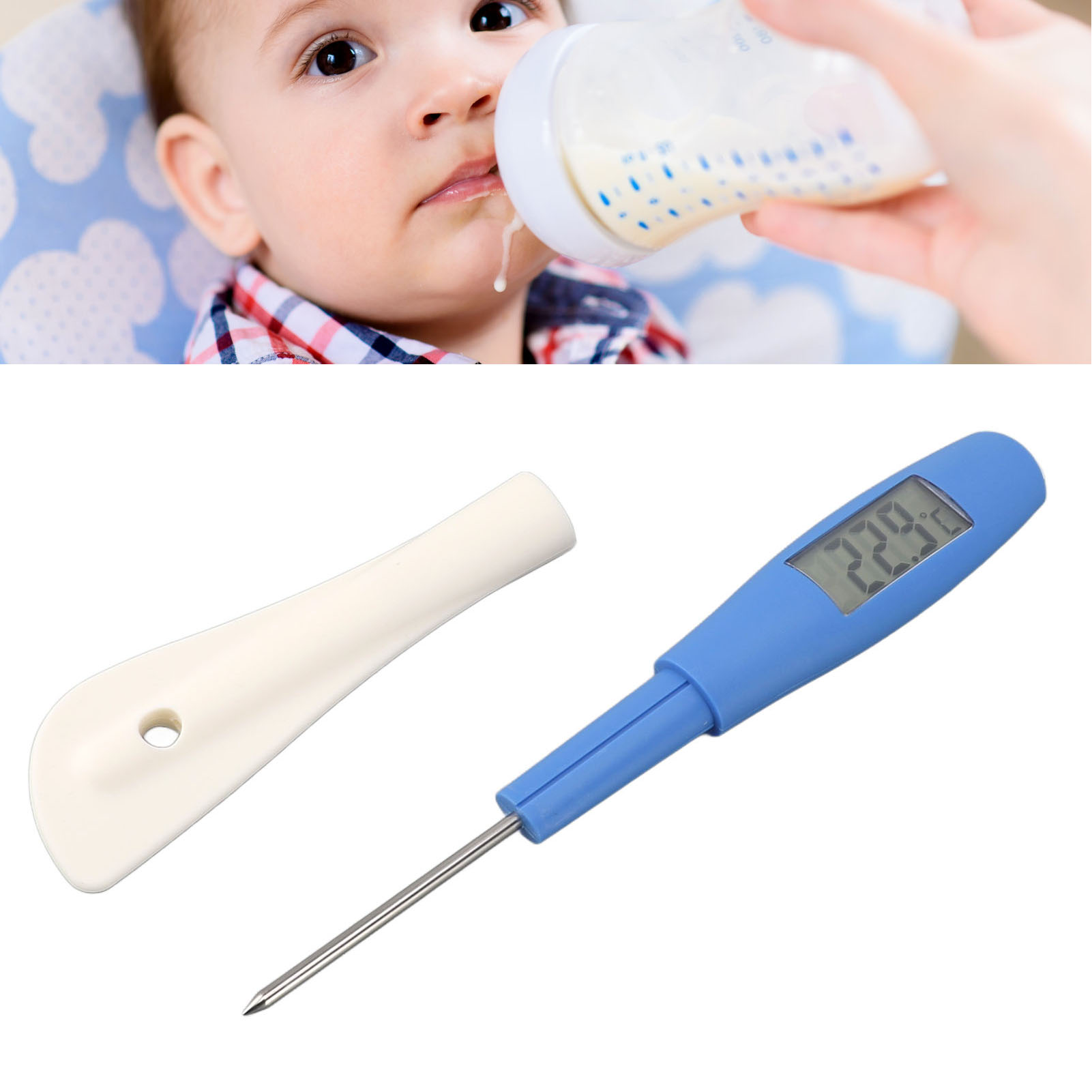 Termómetro Digital Para Alimentos, Termómetro Digital Espátula De ...
