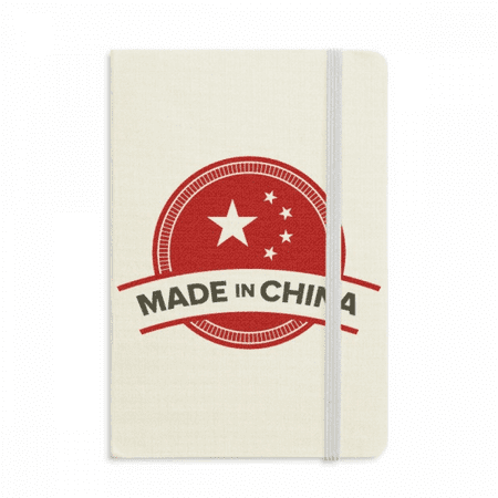 China Emblem Stars Chinese Notebook Official Fabric Hard Cover Classic ...