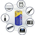PKCELL C Size Batteries Heavy Duty Batteries 1.5V R14P UM-2 Batteries ...