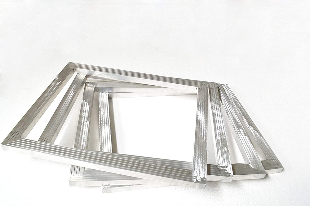 6Pcs Screen Printing Mesh Pre-Stretched Aluminum Silk Frame 160 Mesh ...