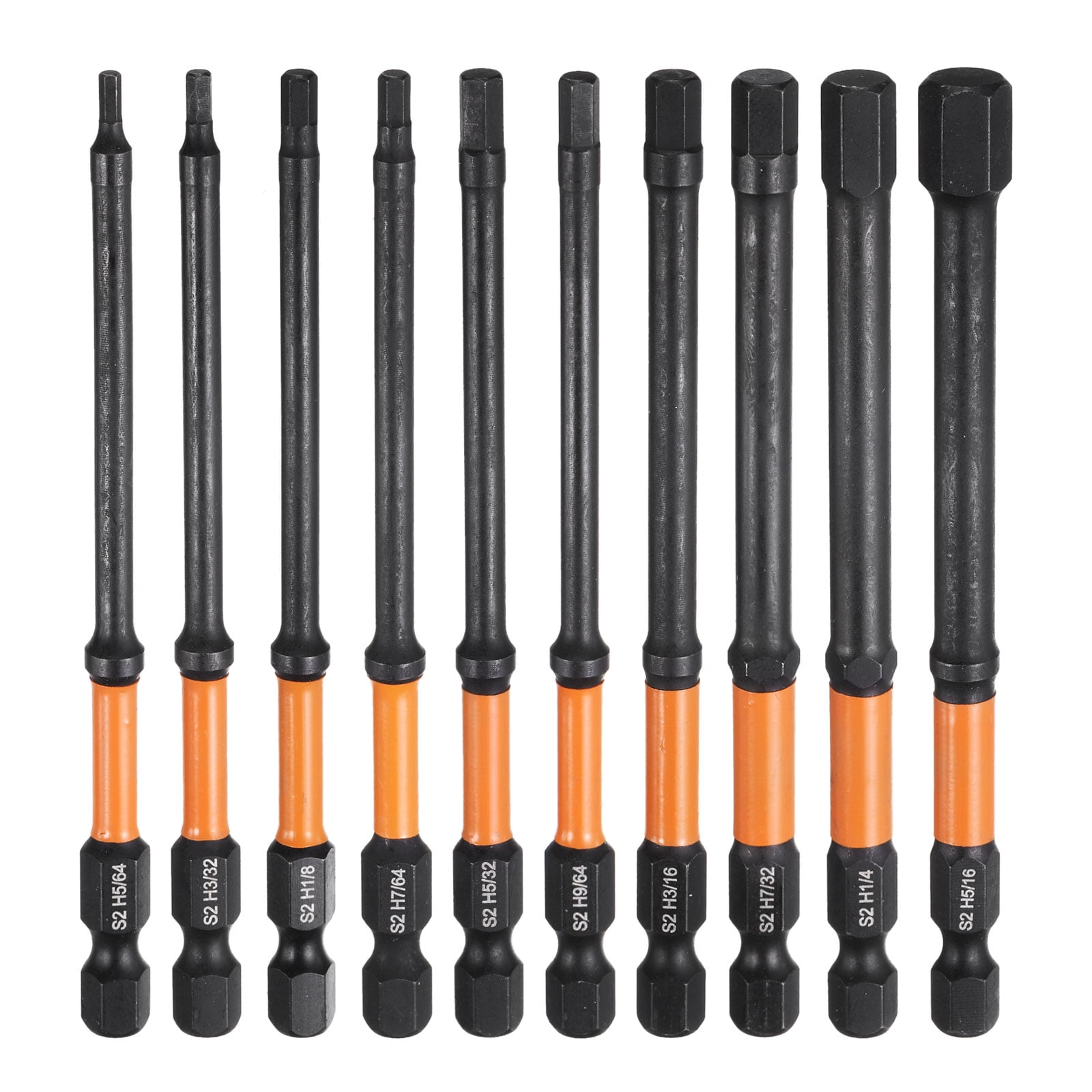 Click here for Unique Bargains Uxcell 10pcs H5/64+H3/32+H7/64+H1/... prices