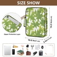 7-Pocket Expanding Filing Folder with 3-Ring Binder Portable Document ...