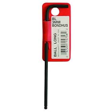 Bondhus 10992 Set of 7 Balldriver L-wrenches, sizes 1.5-6mm - Walmart.com