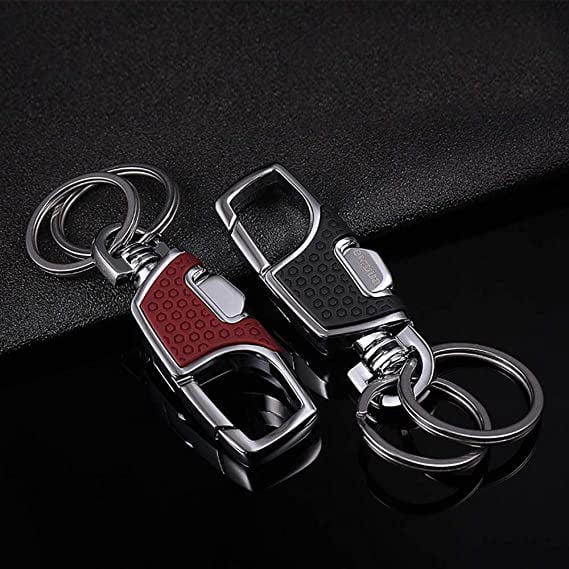 Chockeie Key Chain Stainless Heavy Duty Car Keychain Elegance Key ...