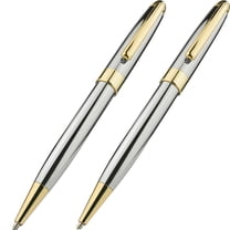Retractable Ballpoint Pens with Smooth Writing Rollerball – Elegant ...