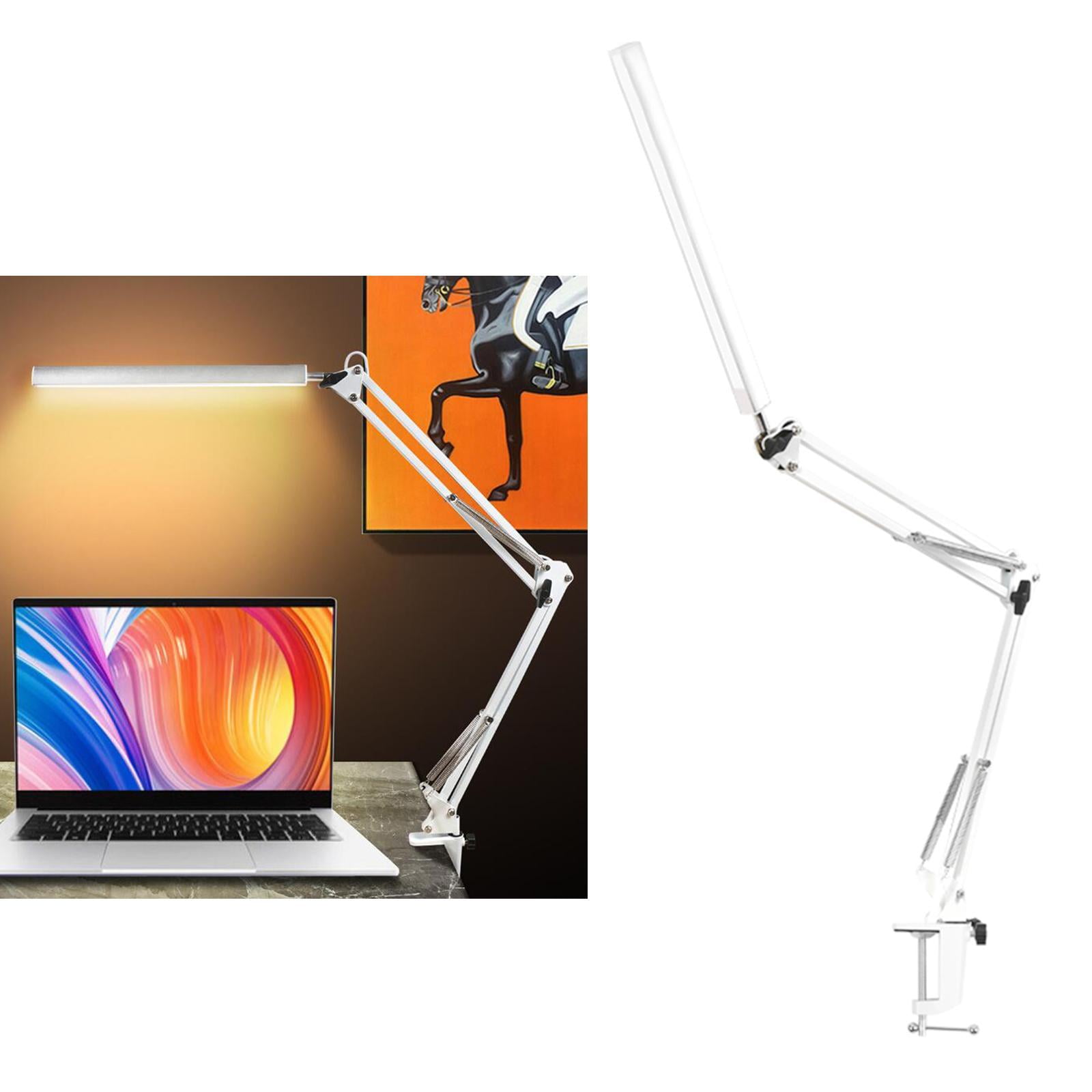 LED Desk Lamp With Clamp, Adjustable Swing Arm Desk Ubuy