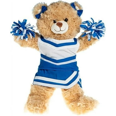 Red & Black Cheerleader Teddy Bear Outfit Fits 14" - 18" stuffed animal ...