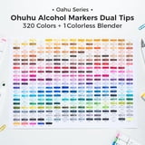 Ohuhu Markers, 320 Colors, Double Tipped Art Markers - Walmart.com