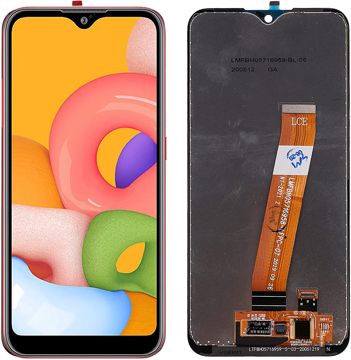 SwarKing LCD Display Replacement Compatible with Samsung Galaxy A01 ...
