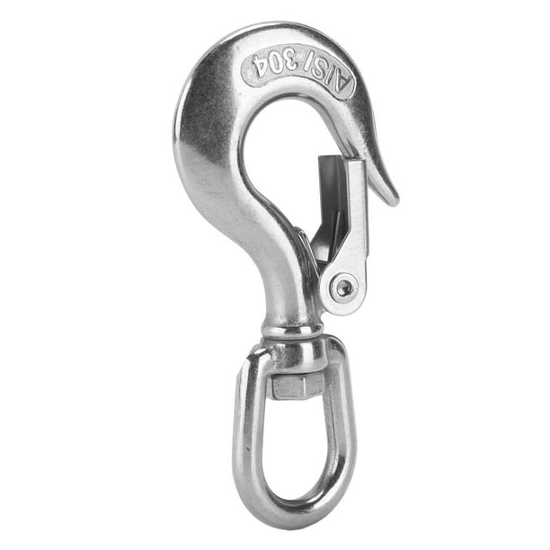 Lifting Chain Hook, Rust Proof 360° Rotation Swivels Eye Lifting Hook ...