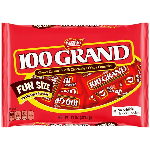 100 Grand Candy Bars 11 Oz. - Walmart.com