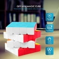 Coogam, Qiyi 4x4 Speed Cube S Version, Stickerless Magic Puzzle Toy for ...