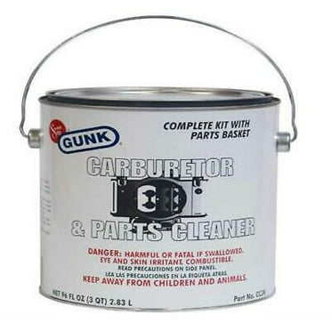 Gunk CC3K Carburetor & Parts Cleaner with Drip Basket - 96 fl. oz ...