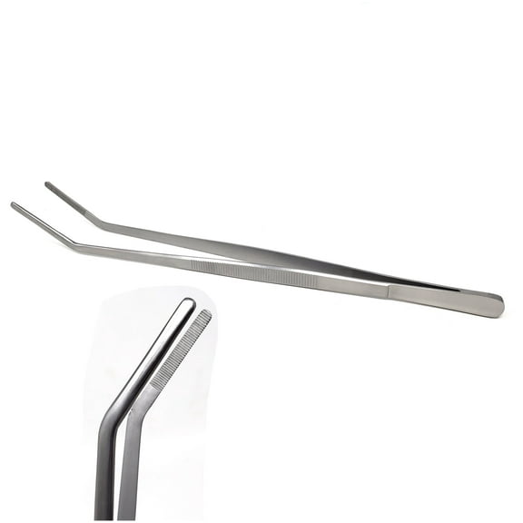 Wideskall 2-Piece 12" Large Stainless Steel Culinary Tweezers with ...