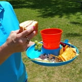 Great Plate Red Green Blue Yellow 12-pack - Walmart.com