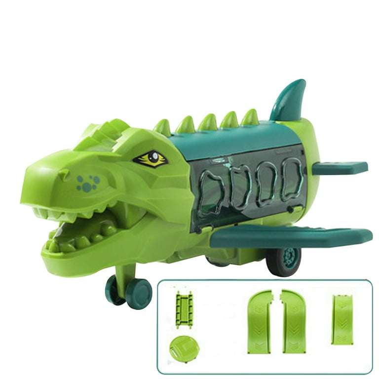 Puzzle Race Track Toddler Airplane Toy With Spring Loaded Race Tracks ...