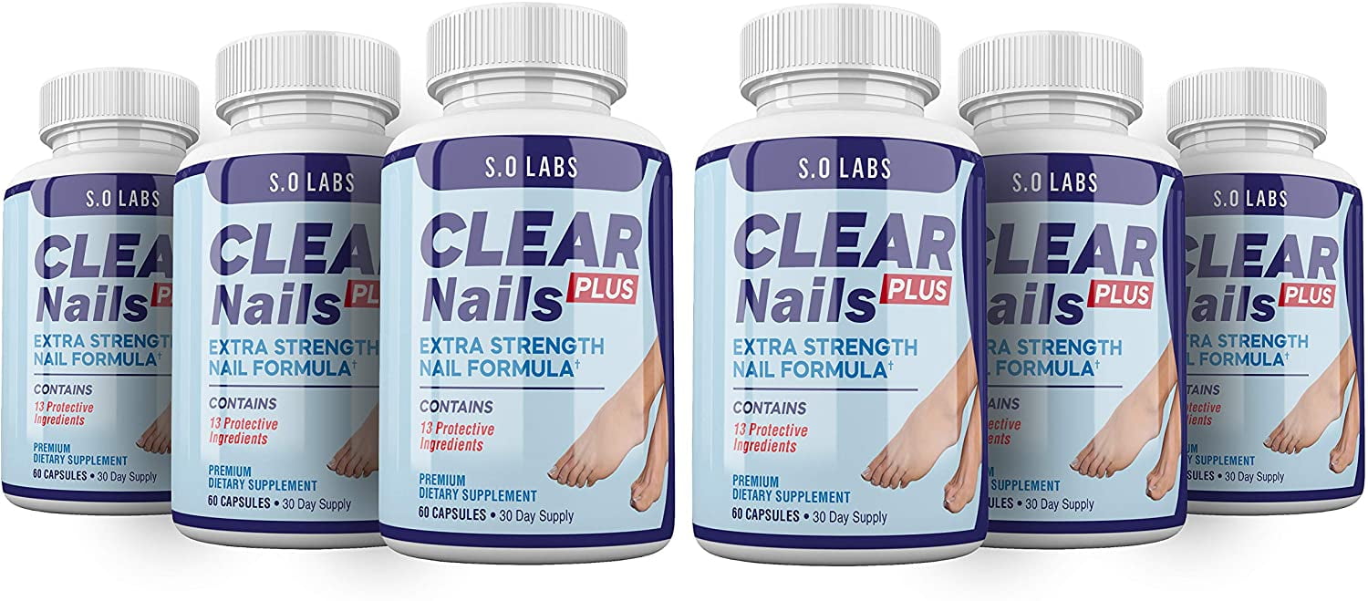 Clear Nails Plus - Antifungal Probiotic Pills - 360 Capsules ...