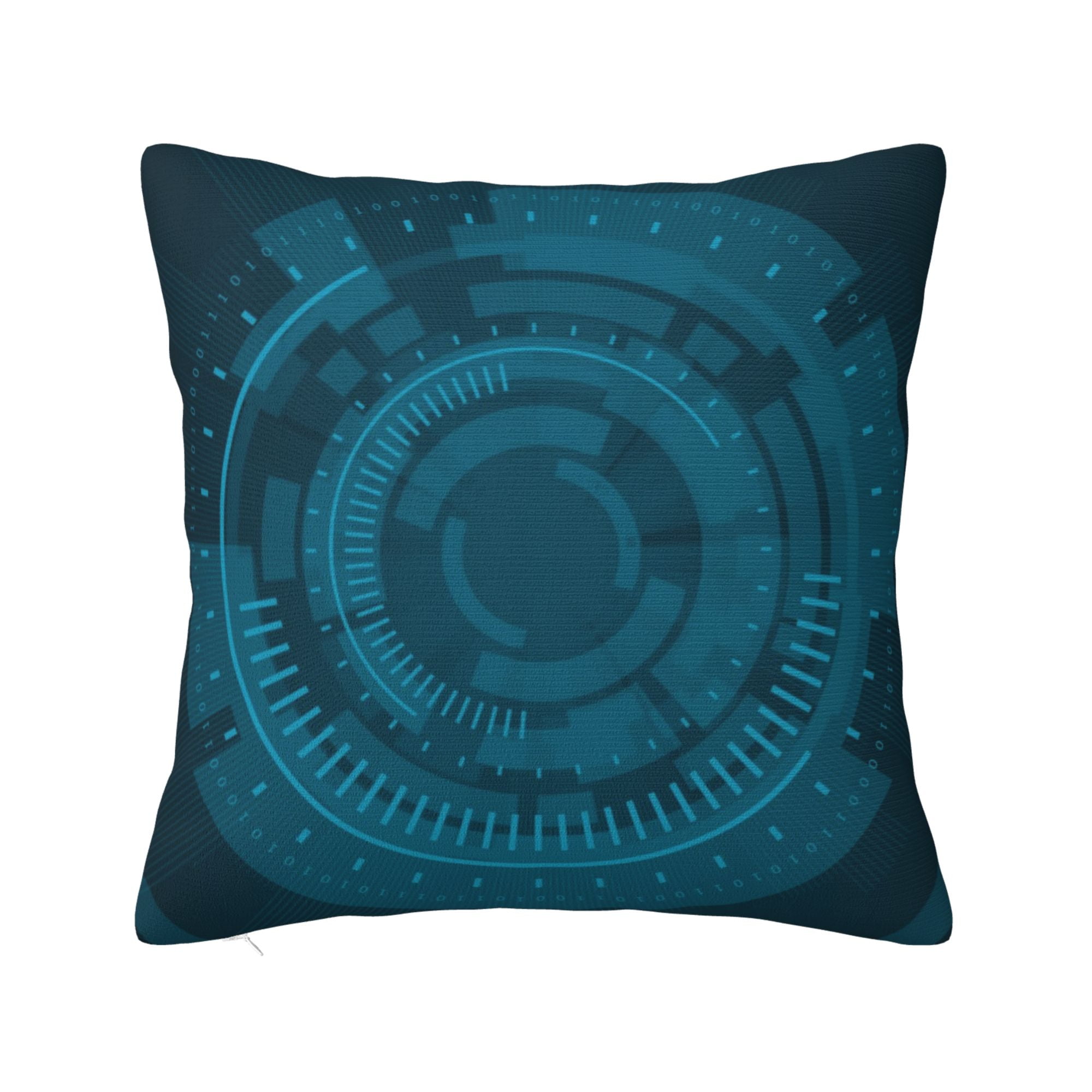ZICANCN Futuristic Newsletter Decorative Throw Pillow Covers, Bed Couch ...