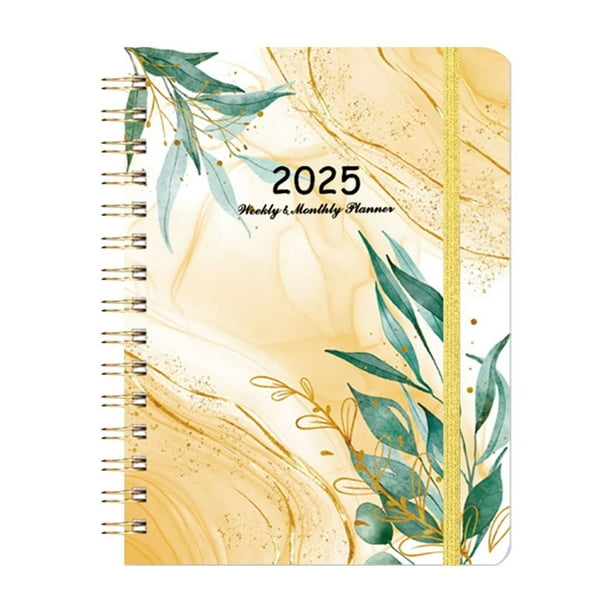 2025 Plan Notebook 2025 From January To December Schedule Notepad For ...