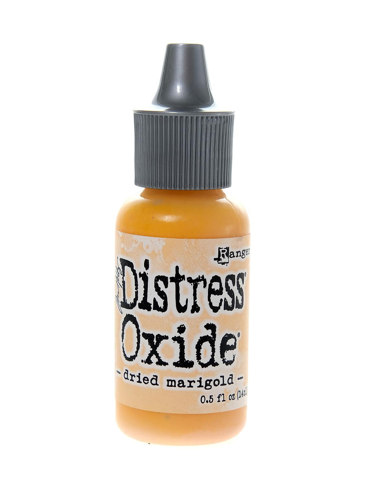 Tim Holtz Distress Oxides dried marigold, 0.5 oz. reinker bottle (pack ...