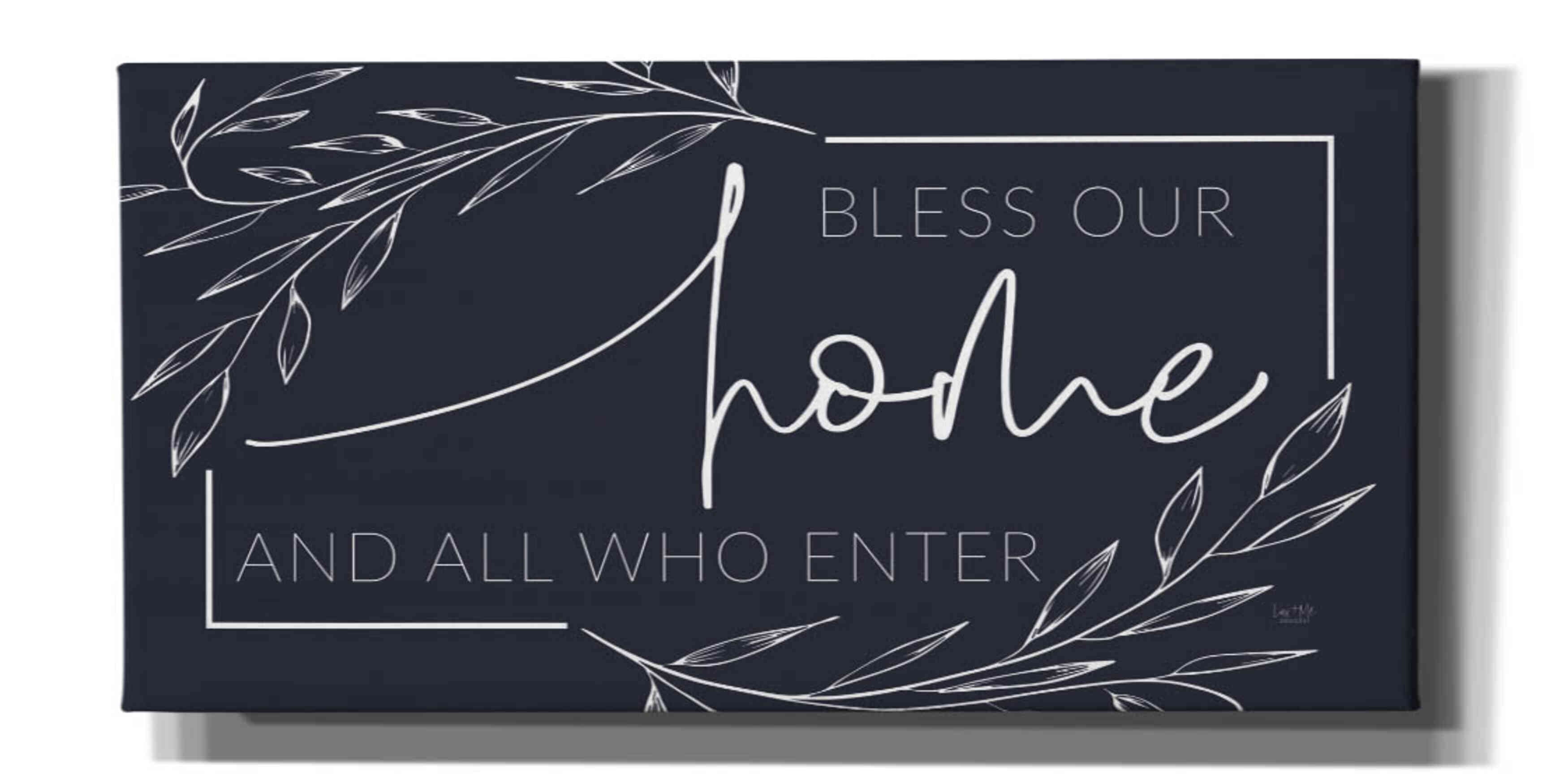 Epic Graffiti 'Bless Our Home and All Who Enter' by Lux + Me Designs ...