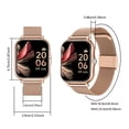 Full-Touch Alloy Smart Watch - Bluetooth Calling & 100+ Sports Modes ...