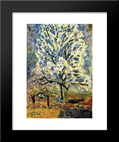 The almond tree in blossom 20x24 Framed Art Print by Bonnard, Pierre ...